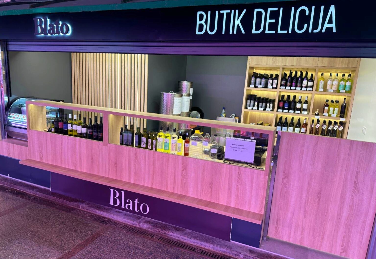 Nova lokacija Butika delicija Blato 1902 na tržnici Dolac u Zagrebu ...